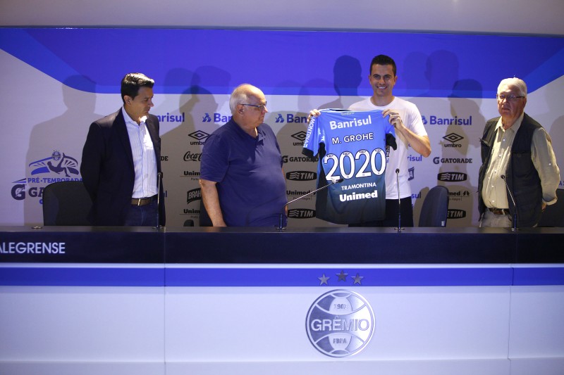Grohe quer encerrar carreira no clube