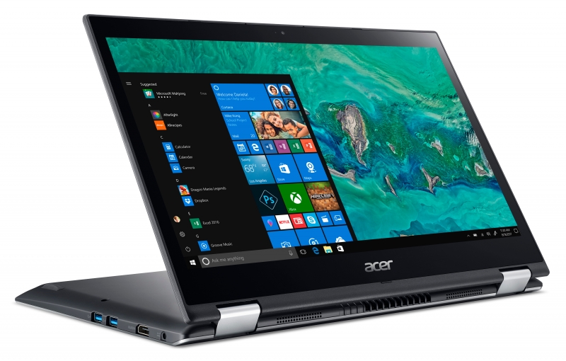 Acer anuncia Spin 3 fabricado no Brasil com processador 8ª geração