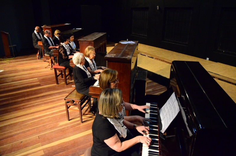 Projeto 'Pianistas de Bagé' tem apresentação neste sábado em Gramado