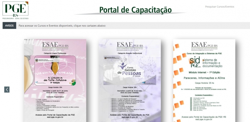 ESAE-PGERS celebra um ano com mais de 100 mil horas de capacitação
