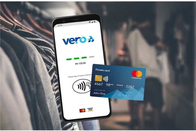 Vero anuncia solução Tap to Phone que aceita pagamentos