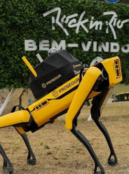 Rock in Rio 2022 contará com cão-robô para auxiliar no esquema de segurança