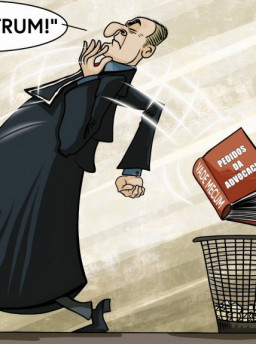 'Vade retrum, advocacia'...