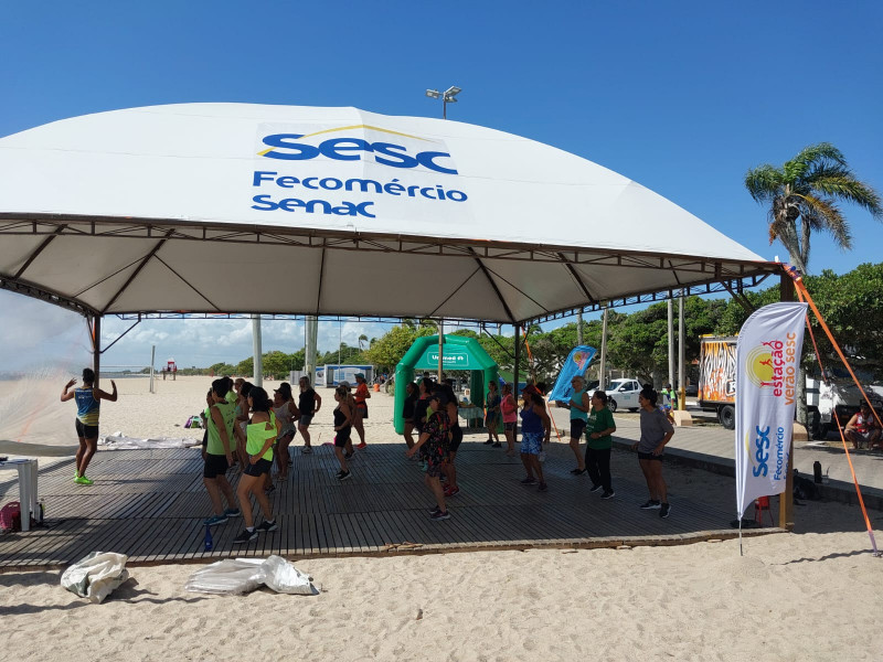 Três praias do Estado recebem projeto Estação Verão do Sesc