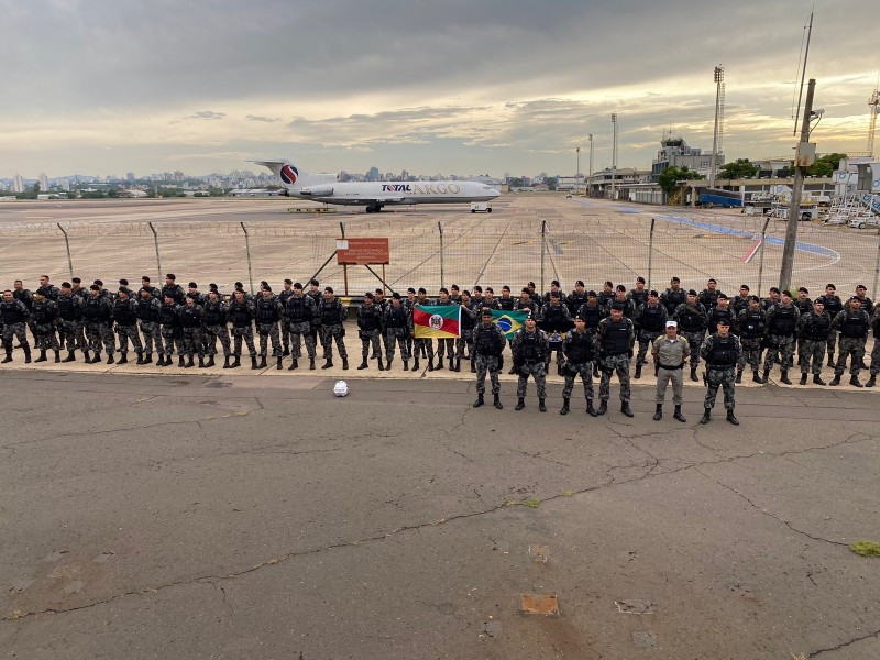 Governo gaúcho envia tropa para reforçar segurança do Distrito Federal