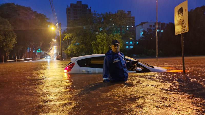 Lajeado registra pontos de alagamento com 83,2 mm de chuva