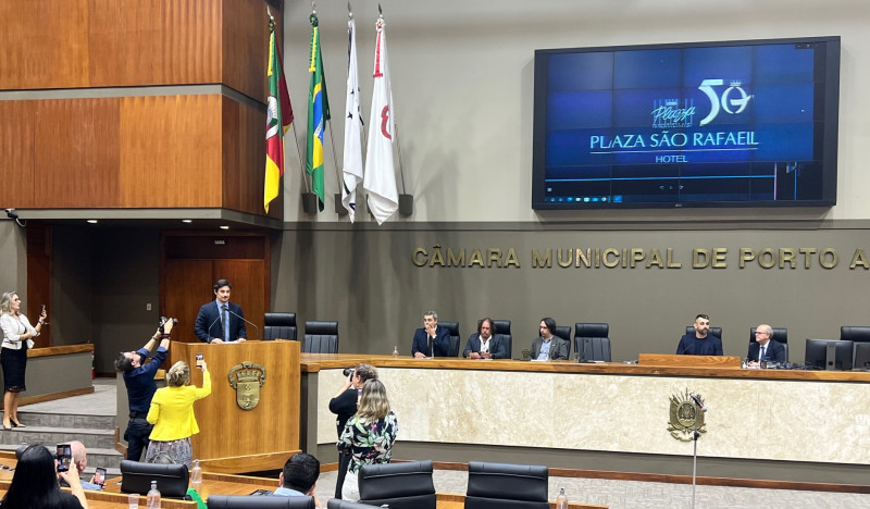 Plaza São Rafael é homenageado por 50 anos: 'Primeiro hotel de padrão ...