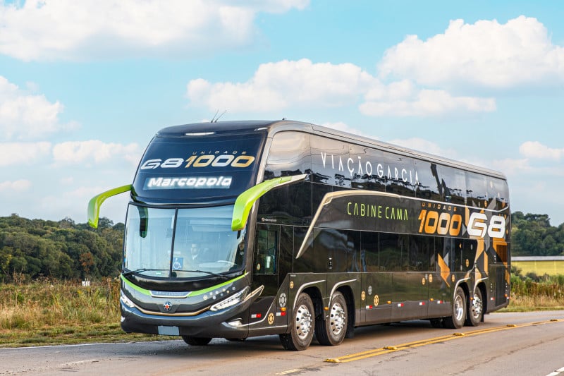 Marcopolo G8 alcança a marca de 1 mil unidades vendidas