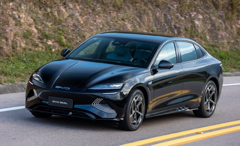 Cupê elétrico da BYD excede em tecnologia e potência