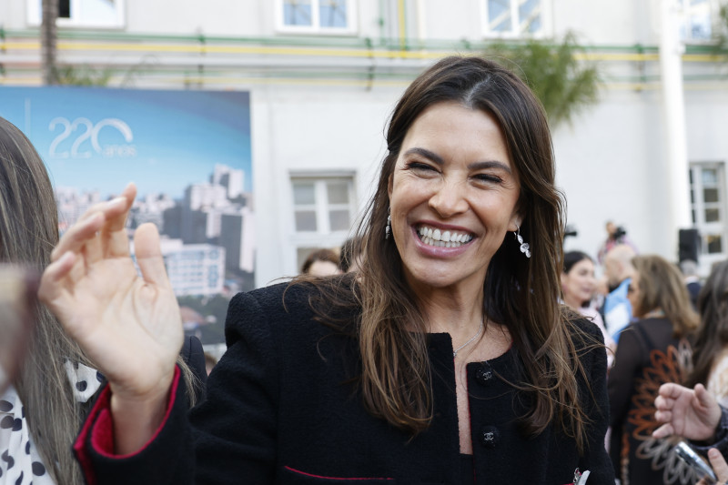 Nora Teixeira na abertura de novos espaços no Complexo Santa Casa