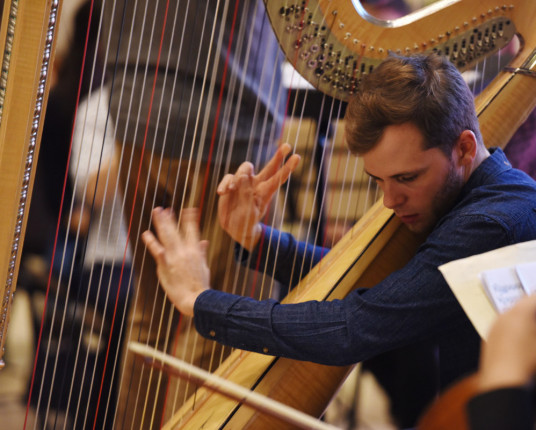 Harpista russo Alexander Boldachev estreia na capital com repertório de ...